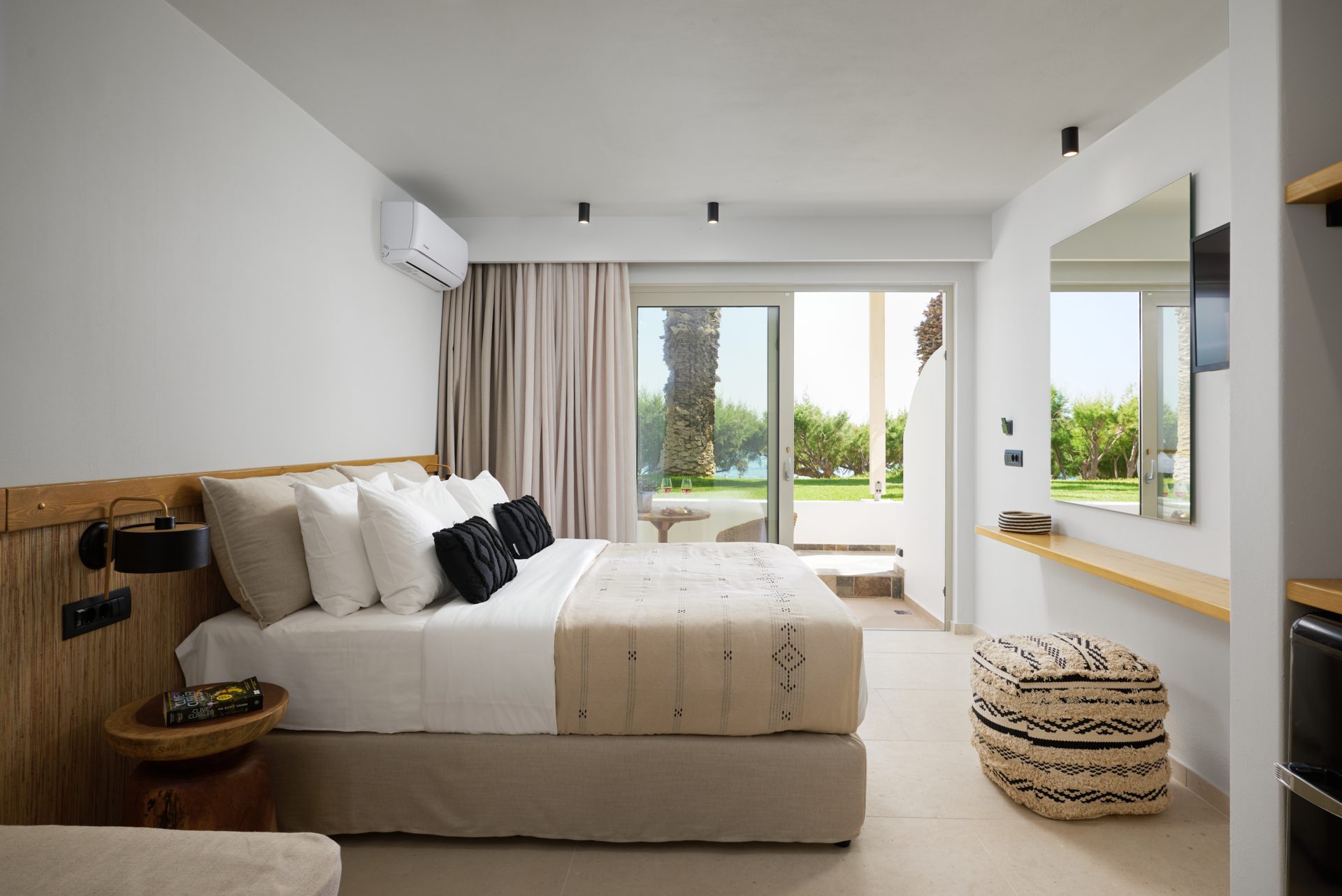 Deluxe Triple Room – Ground Floor - Artemis Hotel Crete