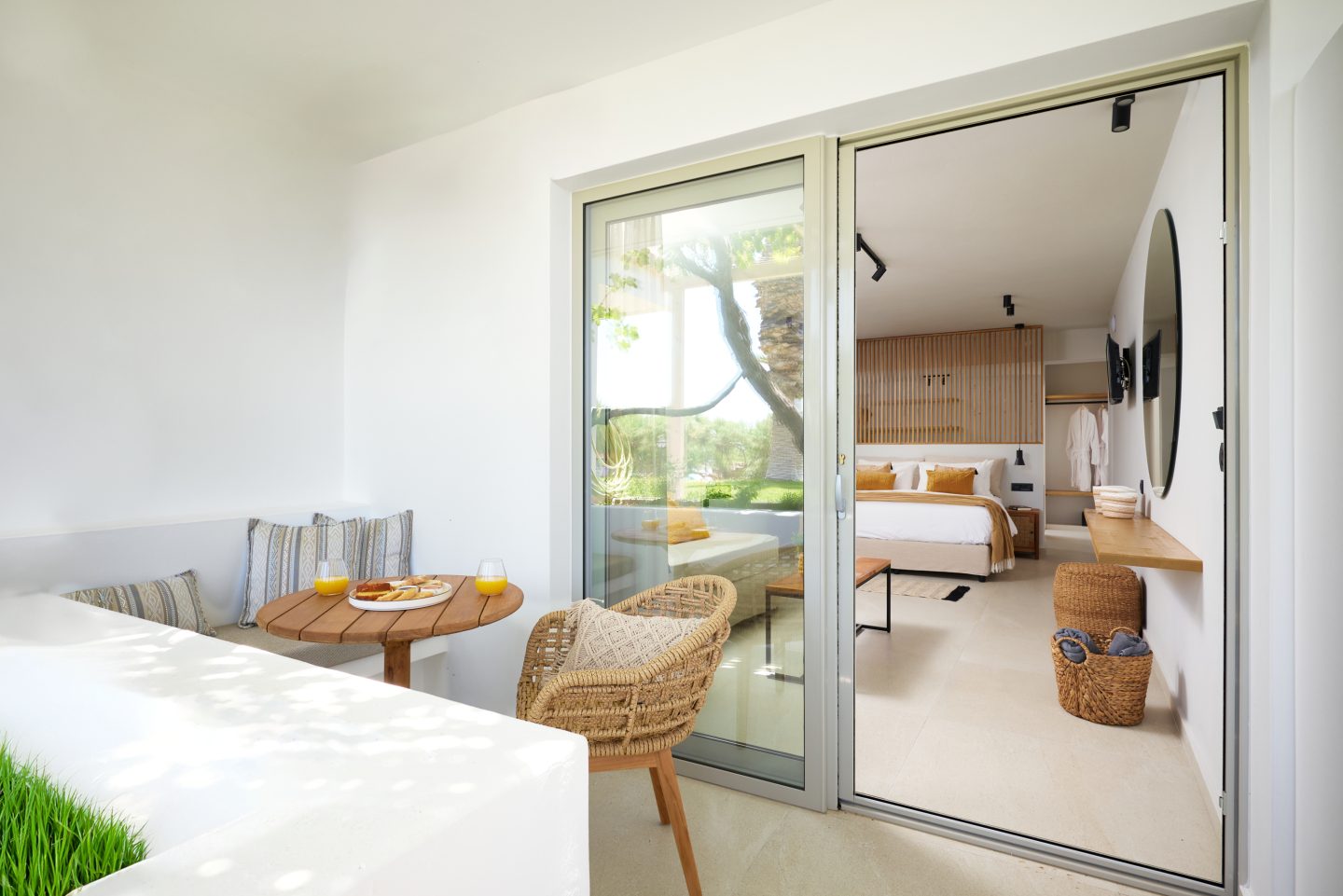 Deluxe Triple Room – Ground Floor - Artemis Hotel Crete